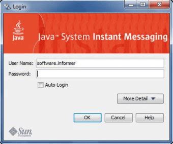 Sun Java System Instant Messenger Download Sun Java System Instant Messenger User Interface