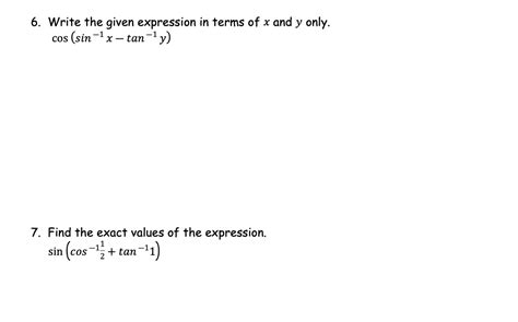 solved 8 evaluate each expression under the given