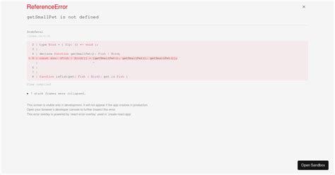 typescript playground export codesandbox