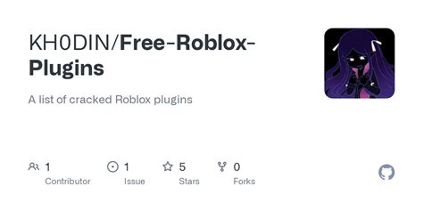 Free Roblox Plugins Rbxmusic Rbxm At Main · Kh0din Free Roblox Plugins · Github