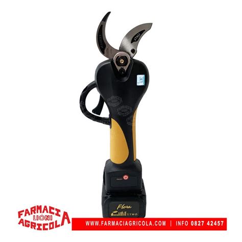 Flora Pc 38 Pc Forbice Da Potatura A Batteria Agritec