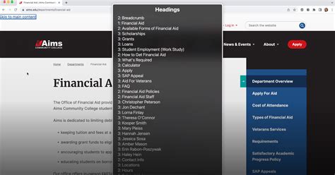 A Guide To An Accessible Heading Hierarchy Aten Design Group