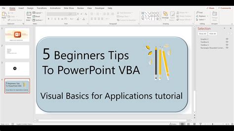 Code In Powerpoint Powerpoint Programming Vba Tutorial Youtube
