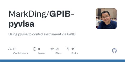 Github Markdinggpib Pyvisa Using Pyvisa To Control Instrument Via Gpib