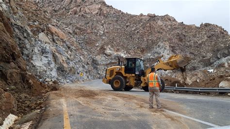 Lluvia Causa Derrumbes En La Rumorosa