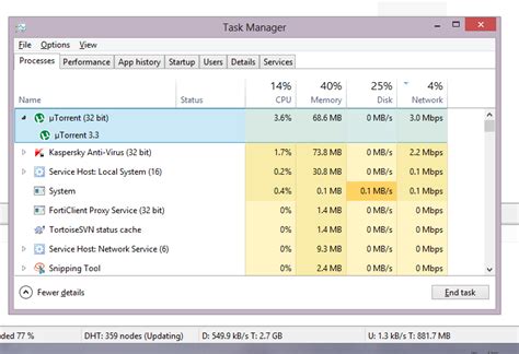 Networking How To Make Windows Task Manager To Show Network Usage Super User
