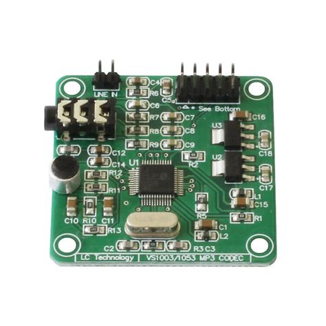 Vs1053 Mp3 Module Development Board On Board Recording Function Spi Interface Ebay