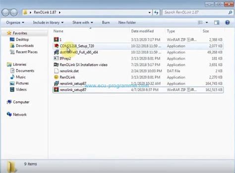 how to solve renolink v1 87 for renault cannot get interface error