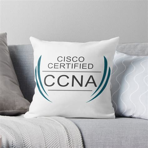 Cisco Certified Network Associate Ccna Badge Throw Pillow For Sale By Jjm1412 Redbubble