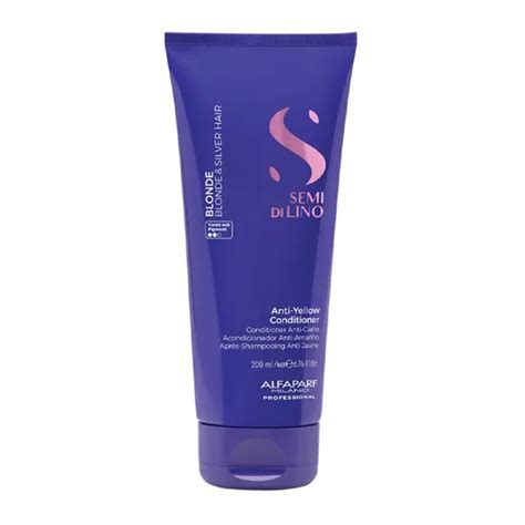 Alfaparf Semi Di Lino Blonde Anti Yellow Conditioner Sales