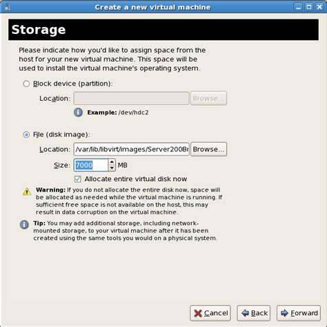 85 Installing Windows Server 2008 As A Fully Virtualized Guest