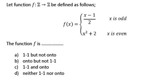 Solved Let Function F Z Z Be Defined As Follows X X Chegg