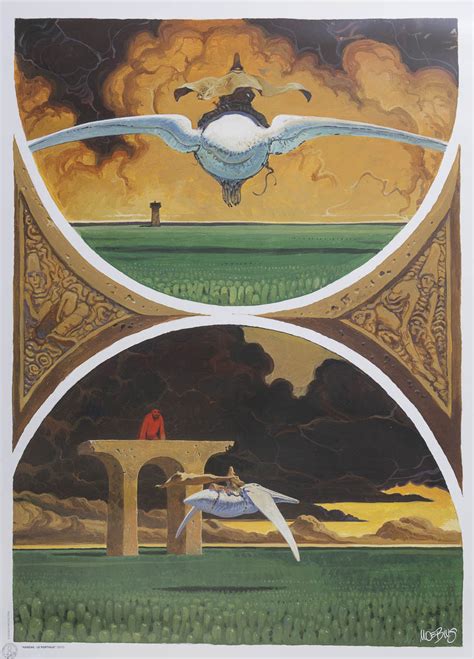 Moebius Art Print Arzak The Portico