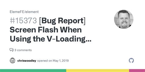 [bug report] screen flash when using the v loading directive · issue 15373 · elemefe element