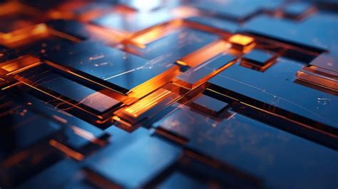 Premium AI Image Close Up Of A High Efficiency Solar Cell Created With Generative AI Technology