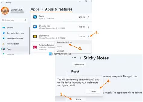 Fix Sticky Notes Sync Issues In Windows 1110