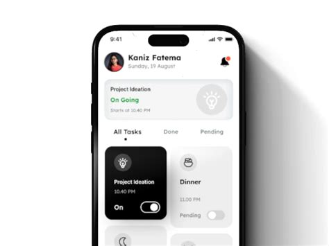 Daily Tasks Tracker Ui By Kaniz Fatema On Dribbble
