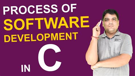 Process Of Software Development In C Language Learn C Programming In Hindi Youtube