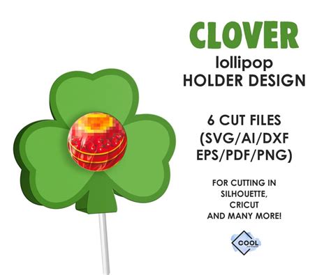 St Patricks Day Lollipop Holder Svg Bundle Diy Craft Etsy