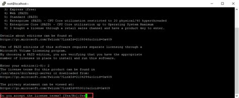 Manage Sql Databases In Centos Install Sql Server On Centos