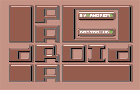 Paradroid Redux C The King Of Grabs Paradroid Redux C The King Of Grabs