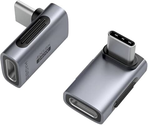 Inicio W Gbps K Video Usb C Adapter Pack Usb Type C Male To Female Extender Degree