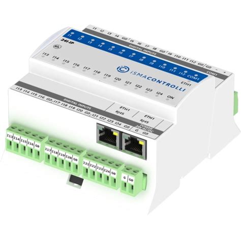 Io Modul 24× Di Modbus Tcpip Nebo Bacnet Ip Rs485 Ethernet