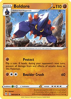 Boldore Pokédex