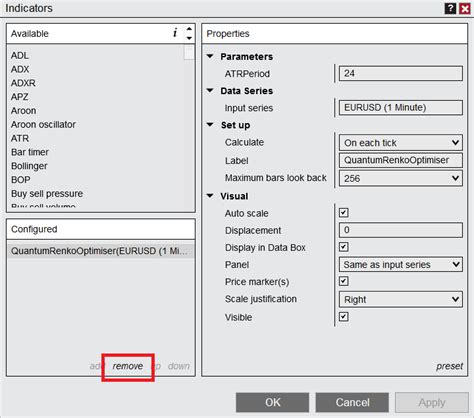 Installing And Configuring Renko Optimiser Indicator For Ninjatrader 8 Quantum Trading