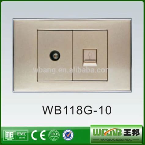 Rj45 Data Socket With Tv Socket High Quality Rj45 Data Socket With Tv