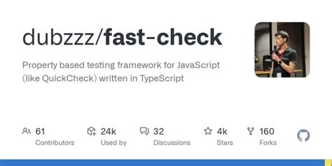 bring the power of property based testing framework fast check into