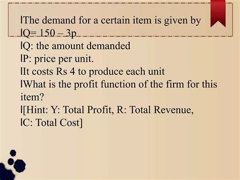 Functions Qt Pgdm Ppt
