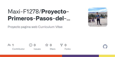 Github Maxi F1278proyecto Primeros Pasos Del Desarrollo Frontend