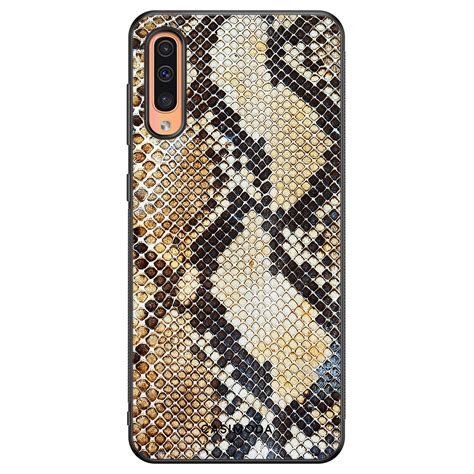 Samsung Galaxy A50 A30s Hoesje Golden Snake Casimoda Nl