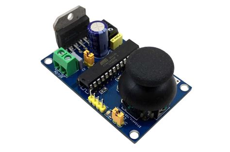 Brushed DC Motor Speed And Direction Controller Using Joystick Electronics Lab