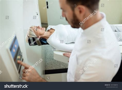 Mature Woman Having Ct Scanning Examination Stock Photo Shutterstock