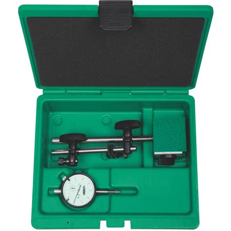 Insize Dial Indicator And Magnetic Base Set General Tools