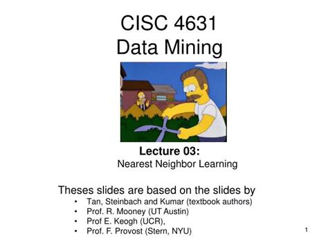 ppt cisc 4631 data mining powerpoint presentation free download id