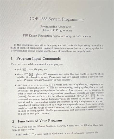 Solved 1 Program Input Commands There Are Three Valid