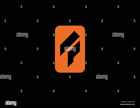 TF Initial Monogram Letter Tf Logo Design Vector Template T F Letter Logo Design Stock Vector