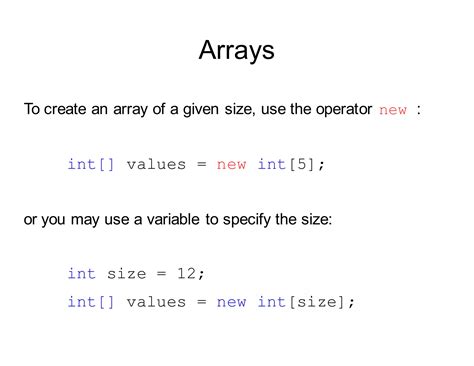 LECTURE LOOPS ARRAYS Pdf