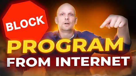 How To Block Or Hide A Program From Internet Access Youtube