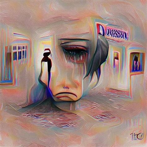 Depression Ai Generated Artwork Nightcafe Creator