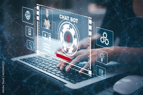 Cyber Security Systems With Chat Bot Chat With Ai Artificial Intelligence System Artificial