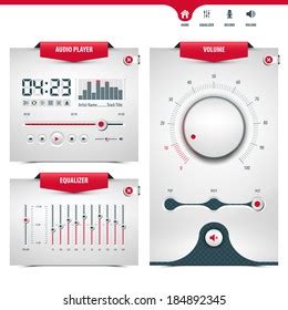 3 721 Music Gui Images Stock Photos Vectors Shutterstock