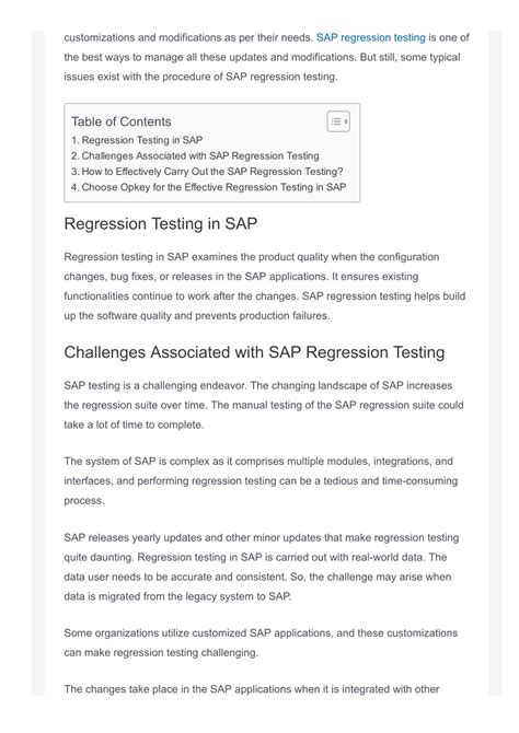 PPT What Is The Importance Of SAP Regression Testing PowerPoint Presentation ID 12279789