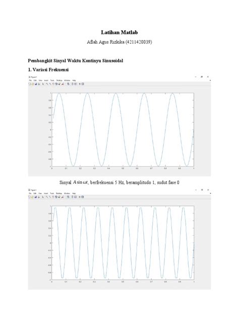 latihan matlab pdf