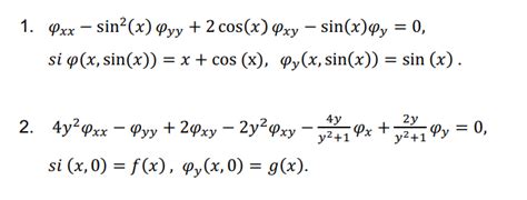 Solved Solve The Following Cauchy Problems According To The Chegg
