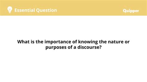 Rw 11 12 Unit 1 Lesson 1 Definition And Purposes Of Discourse Pptx Education