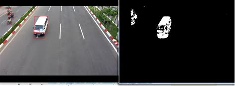 C BackgroundSubtractorMOG2 Is Very Noise Stack Overflow